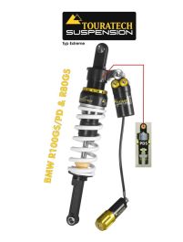 Touratech Suspension shock absorber for BMW R100GS/PD & R80GS from 1988 ...